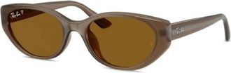 Ray-Ban unisex, Accessoires, Brun, Taille: 55 MM Rb4457D Lunettes de soleil
