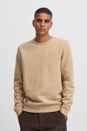 Blend Rundhalspullover BHSweatshirt Klassischer Sweatpullover mit Rundhalsausschnitt