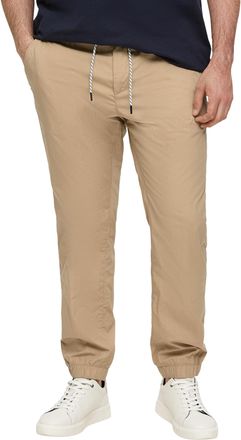 s.Oliver Baumwoll-Hose mit elastischem Bund und Print-Detail