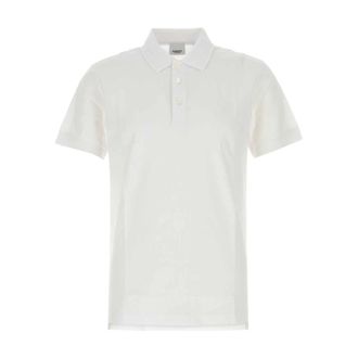 Burberry Kurz&auml;rmeliges Poloshirt - - Tops - Herren - Wei&szlig; - XS