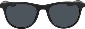 Nike Wave Wayfarer Sonnenbrille f&uuml;r Herren/Damen Unisex (Matt Schwarz/Dunkelgrau)