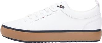 Tommy Hilfiger Harlem Core Cleat LTH Mix Fm0fm05702 Chaussures Basses pour Homme, White, 45 EU