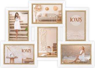 ZEP Ayas 6Q Bilderrahmen-Set Weiß