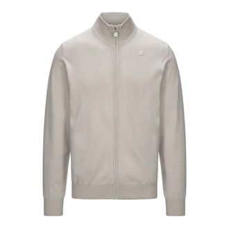 K-Way Homme, Pulls, Beige, Taille: XL Finny Cotton PS Cardigan
