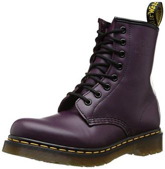 Dr. Martens Dr Martens Print 1460, Bottes femmes, Violet, 36 EU