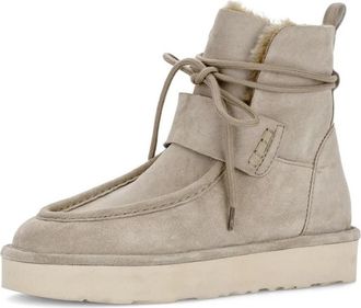 Gabor Schn&uuml;r-Stiefelette - - Shoes - Damen - Grau - 39 1/2 EU