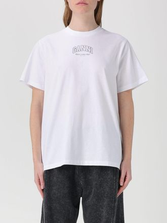 Ganni T-Shirt GANNI Femme couleur Blanc