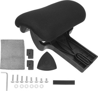 Artibetter H&ouml;henverstellbare Kopfst&uuml;tze f&uuml;r B&uuml;rostuhl mit Schwarzem Rahmen Ergonomisches Nackenst&uuml;tzkissen f&uuml;r Computerst&uuml;hle Einfache Montage Komfortable Unters