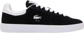 Lacoste Baseshot Sneaker f&uuml;r Damen, Wildleder (Schwarz/Wei&szlig;)