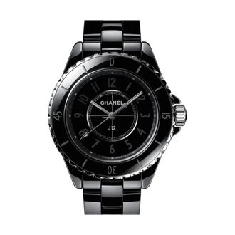 Chanel Femme, Accessoires, Noir, Taille: ONE Size Montre Phantom Quartz 33mm en C&eacute;ramique Noire