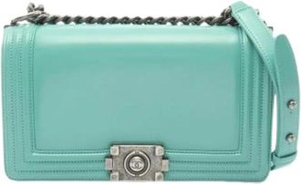 Chanel Sac bandouli&egrave;re vintage Pre-owned - Femme - Pre-owned - Vert - Taille: ONE Size