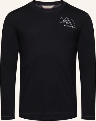 Vaude Funktionsshirt M Monviso Wool Ls T-Shirt schwarz