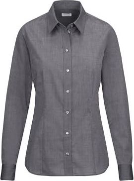 Seidensticker Chemisier pour femme - Chemisier de ville - Chemisier chemise - Regular Fit - Manches longues - Uni - 100 % coton