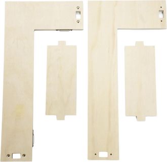 Generic Eck-Schwebregal - Doppelstufiges Bilderregal Aus Holz | Bilderrahmen Wandregal,F&uuml;r Wohnung, Zuhause, Wohnzimmer, Schlafzimmer, K&uuml;che, Studio, Gesch&auml;ft