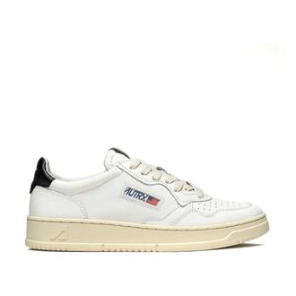 Autry Femme, Chaussures, Blanc, Taille: 38 EU Medalist Low Baskets