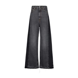 Stella McCartney Damen, Jeans, Schwarzk, W27Größe