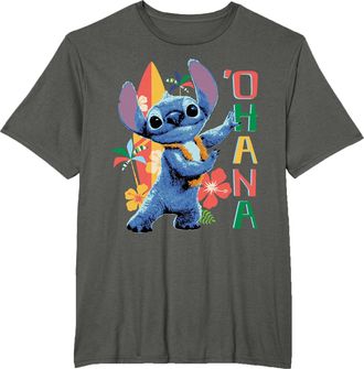 Disney Lilo & Stitch Live-Action Movie Ohana Hula Beach T-Shirt