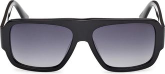 GCDS Gcds, unisex, Accessoires, Noir, Taille: 56 MM Occhiali da sole