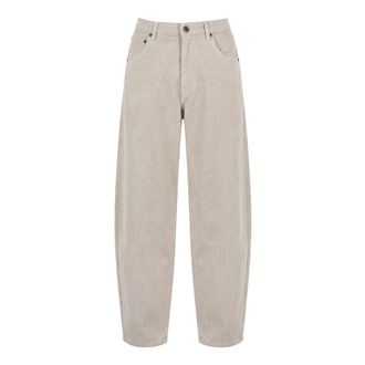 ottod'Ame Pantalon large - Femme - Pantalons - Beige - Taille: W32