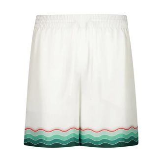 Casablanca Homme, Shorts, Blanc, Taille: S Shorts d&eacute;contract&eacute;s