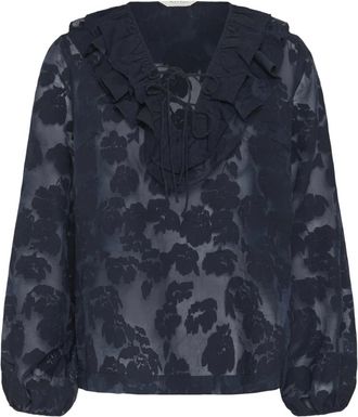 Part Two Bluse - - Blouses & Shirts - Damen - Blau - M