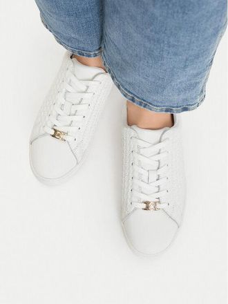 Michael Kors Sneakers Keaton Lace Up 43R4KTFS1L Wei&szlig;