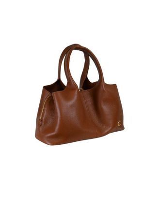 Coccinelle Womens Top Handle Bag Cognac Bovine Leather - Top-Handle-Bags