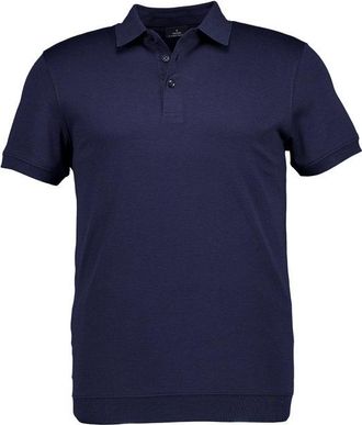 Ragman Herren Polo-Shirt blau