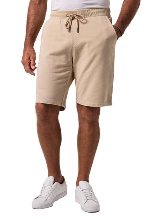 JP1880 Herren gro&szlig;e Gr&ouml;&szlig;en &Uuml;bergr&ouml;&szlig;en Menswear L-8XL JP1880 Sweat-Bermuda, Elastikbund, Vintage Look, bis 8 XL Sand 5XL 841648312-5XL