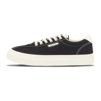 Stepney Workers Club Schwarze Leinwand Cup Sneakers Stilvolles Design - - Shoes - Herren - Schwarzk - 42 EU