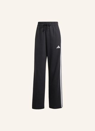 adidas Essentials 3-Streifen Open Hem French Terry Hose schwarz
