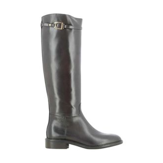 Julie Dee Mw074 High Boots - - Shoes - Damen - Braun - 37 EU