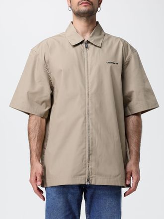 Carhartt Work in Progress Chemise en coton avec zip