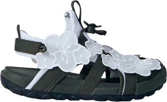 The North Face Femme, Sport, Blanc, Taille: 38 1/2 EU Sandales &agrave; Appliqu&eacute;s Floraux