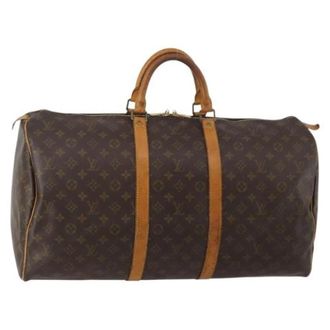 Louis Vuitton Pre-owned Keepall 55 - - Pre-owned - Damen - Braun - ONE SIZE