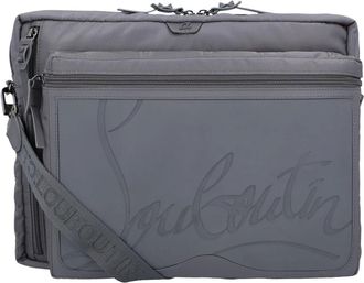Christian Louboutin Femme, Sacs, Gris, Taille: ONE Size Sacs Messenger