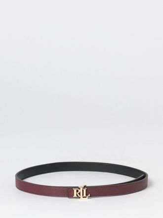 Lauren Ralph Lauren Ceinture Femme couleur Bordeaux