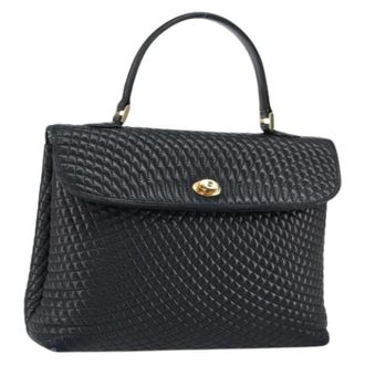 Bally Pre-owned Lederhandtasche - - Pre-owned - Damen - Schwarzk - ONE SIZE