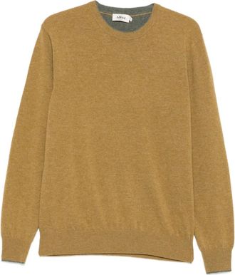 Altea pull à coudières contrastantes - Jaune