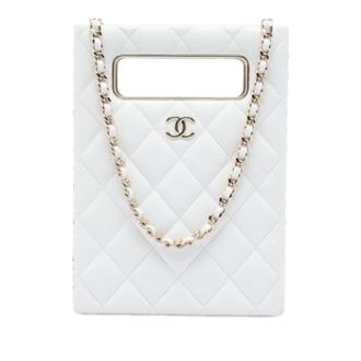 Chanel Pre-owned Quilted Satchel - - Pre-owned - Damen - Wei&szlig; - ONE SIZE
