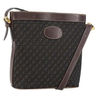 Loewe Sac &agrave; bandouli&egrave;re en nylon Pre-owned - Femme - Pre-owned - Brun - Taille: ONE Size