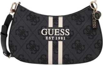 Guess Femme, Sacs, Noir, Taille: ONE Size Piccola borsa a mano chiusura