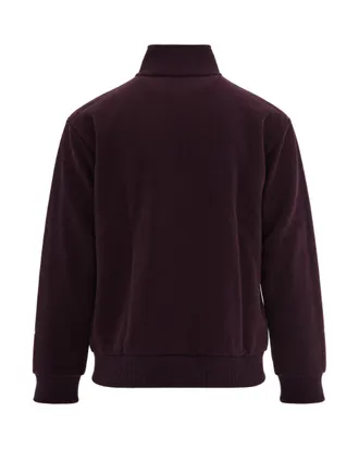 Lacoste Half-Zip Funnel Collar Sweatshirt - Purple