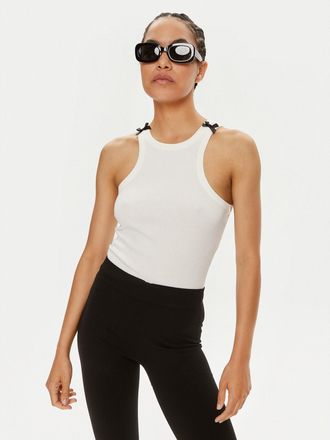 Noisy May Top Maya 27033429 Weiß Slim Fit