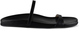 The Row Femme, Chaussures, Noir, Taille: 38 EU Hugh Thin Strap Slide