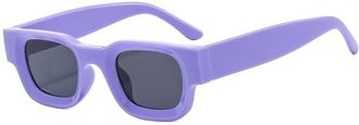 Generic Lunettes De Soleil &Agrave; Monture Fine For Hommes Et Femmes, Id&eacute;ales For Les Vacances En Ext&eacute;rieur Trajets Quotidiens(Purple)