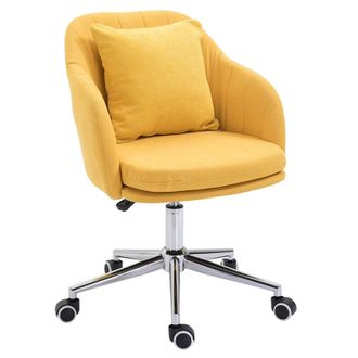 Generic Ergonomischer Homeoffice-Stuhl mit Dicker Polsterung und Flexibler, Verstellbarer Dreh- und Rollenfunktion - bequemer Schreibtischstuhl f&uuml;r die Arbeit