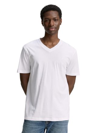 Tom Tailor Herren 1046117 T-Shirt, 20000 - White, XL EU