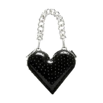 GCDS Borsa Cuore - - Bags - Damen - Schwarzk - ONE SIZE