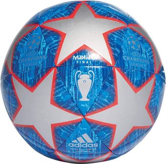 adidas Adidas Fussball UCL Finale Madrid 2019 Capitano Silver met./Bold Blue/Football Blue/Light Blue 4